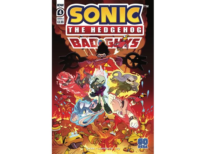 Sonic the Hedgehog Bad Guys 004 of 4 Cover A Hammer Variant — Cardboard ...