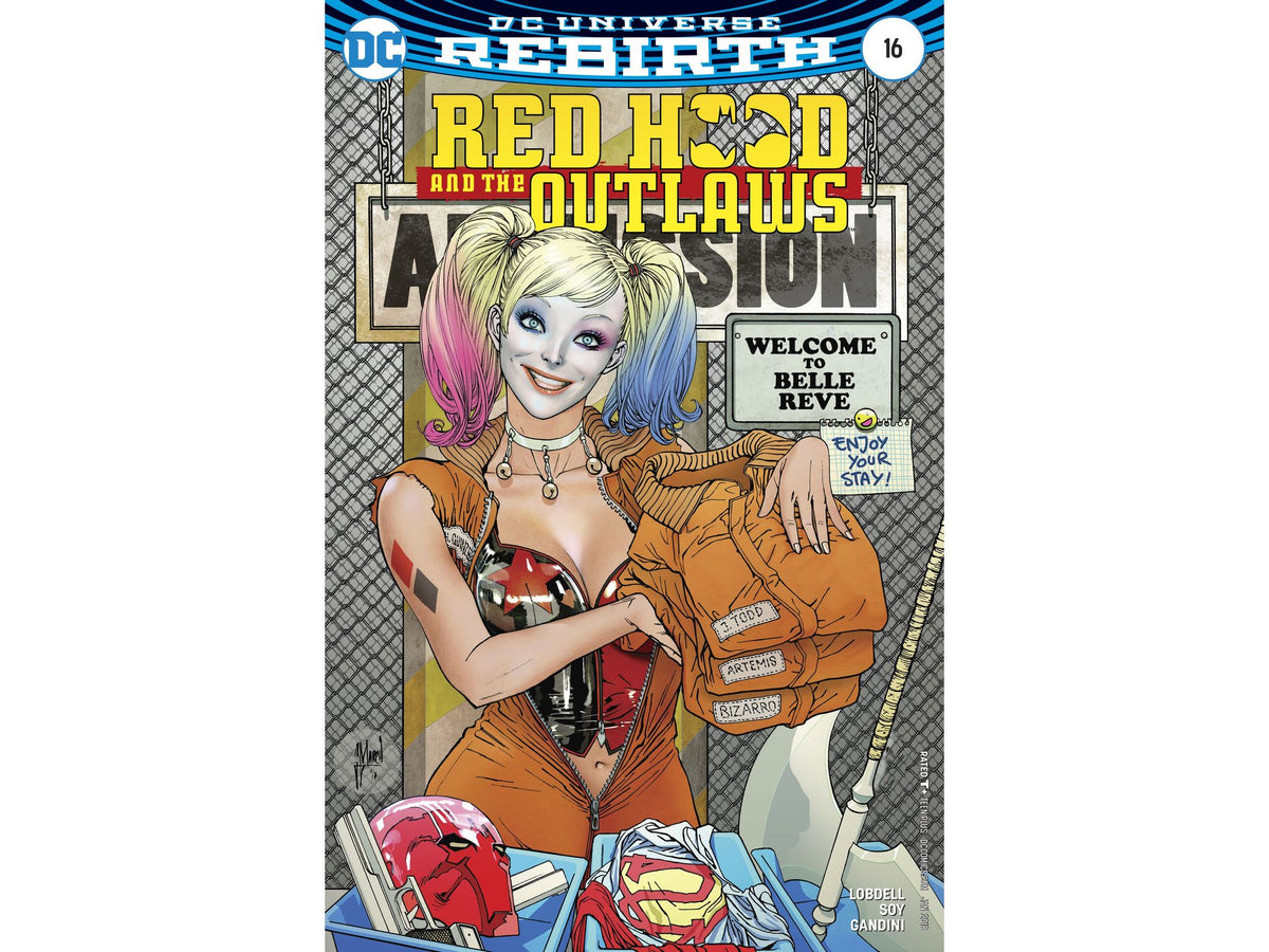 Red Hood and the Outlaws 016 Cover B Variant (Cond. FN) — Cardboard Memories Inc.