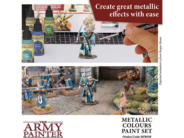 Army Painter - Metallic Colours - Paint Set — Cardboard Memories Inc.