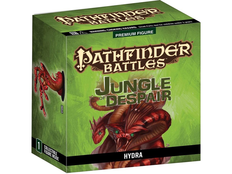 Pathfinder Battles | Jungle of Despair Hydra | Cardboard Memories Inc.