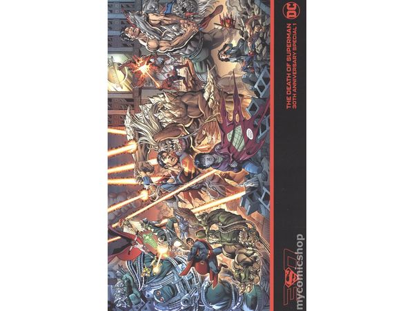 DC Comics - Death of Superman 30th Anniversary Special 001 — Cardboard ...