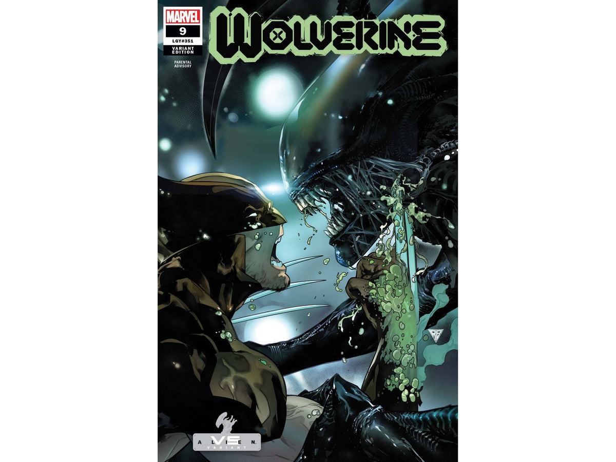 Marvel Comics - Wolverine 009 - Silva Marvel vs Alien Variant Edition ...