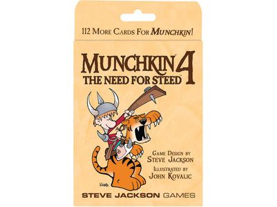 Steve Jackson Games - Munchkin 4 - The Need for Steed — Cardboard ...