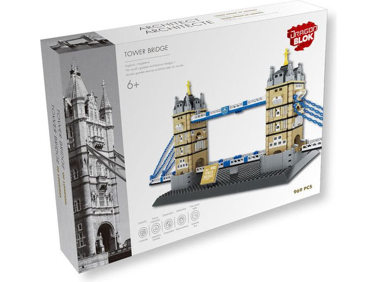 Import Dragon - Dragon Blok - Tower Bridge - Building Blocks Model ...