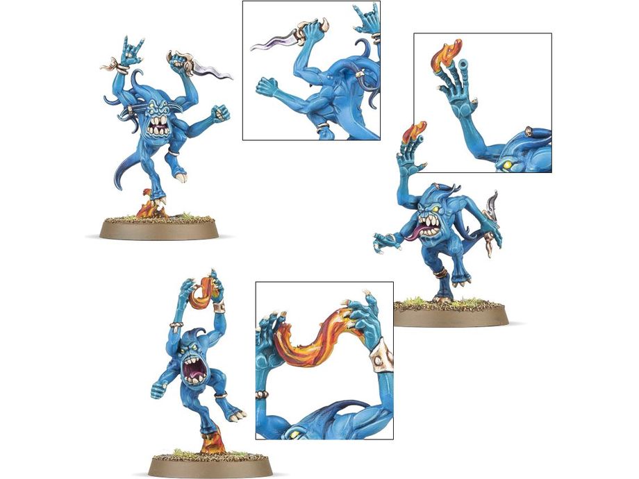 Games Workshop - Warhammer Age of Sigmar - Blue Horrors — Cardboard ...