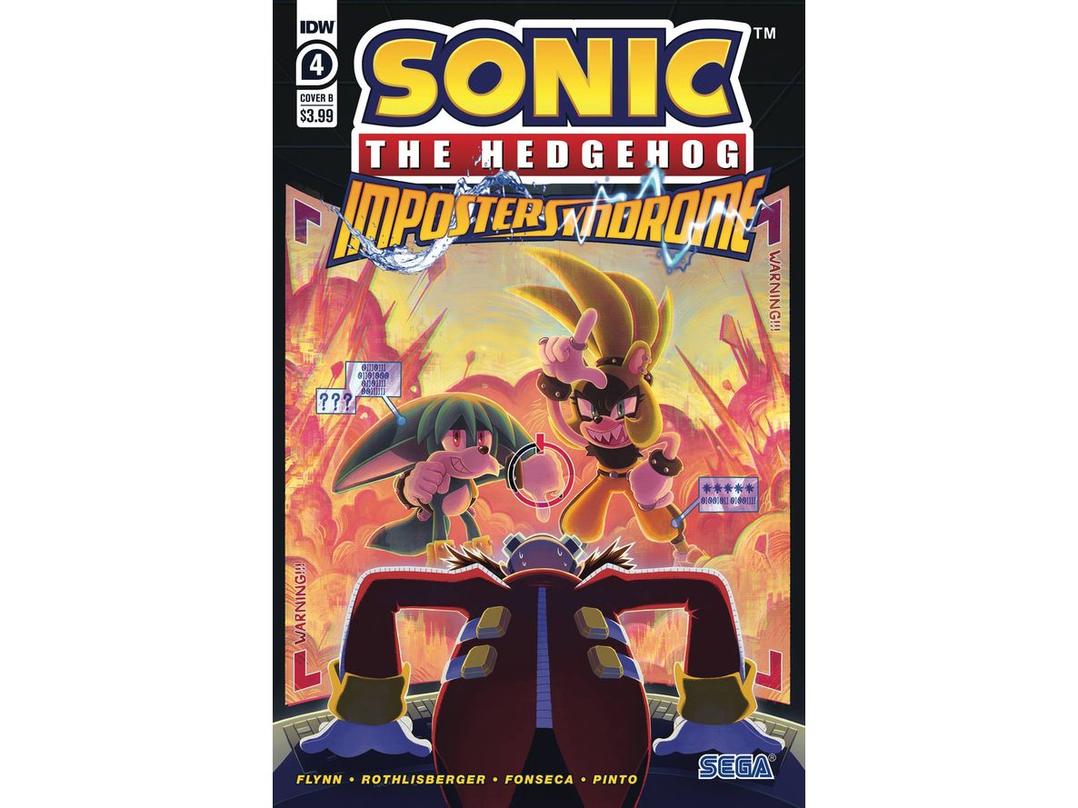 IDW Comics - Sonic the Hedgehog Imposter Syndrome 004 of 4 — Cardboard ...