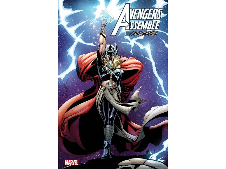 Marvel Comics - Avengers Assemble Alpha 001 (Cond. VF-) — Cardboard ...