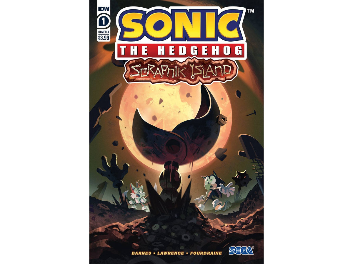 IDW Comics - Sonic the Hedgehog Scrapnik Island 001 — Cardboard ...