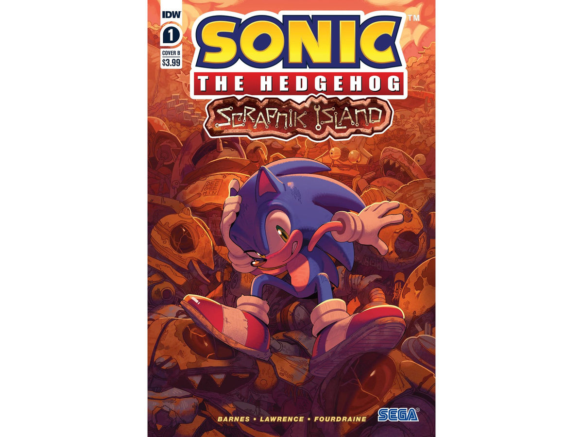 IDW Comics - Sonic the Hedgehog Scrapnik Island 001 — Cardboard ...