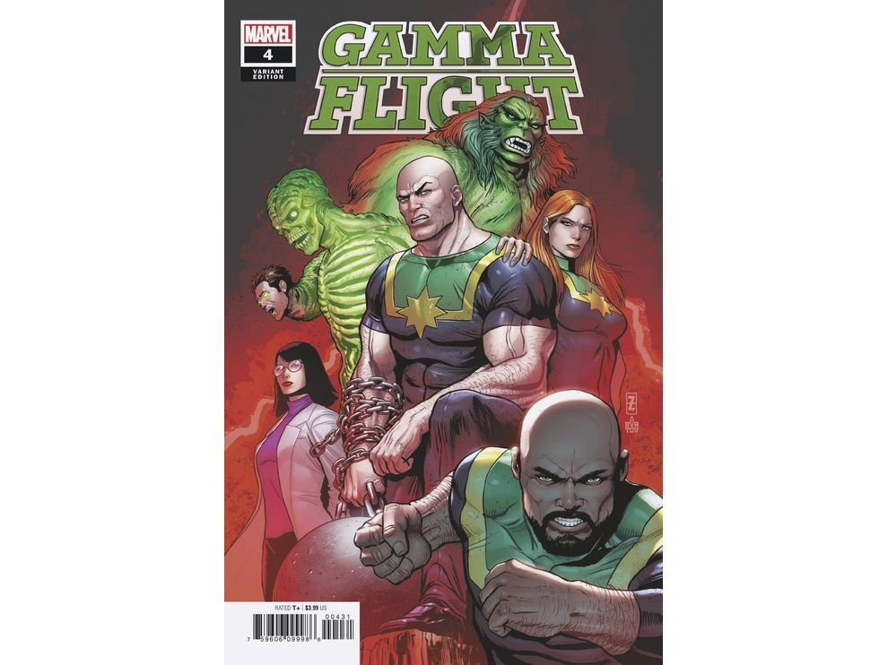 Marvel Comics - Gamma Flight 004 - Zircher Variant Edition (Cond. VF ...