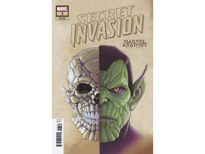 Marvel Comics - Secret Invasion 003 (Cond. VF-) CVR B — Cardboard ...