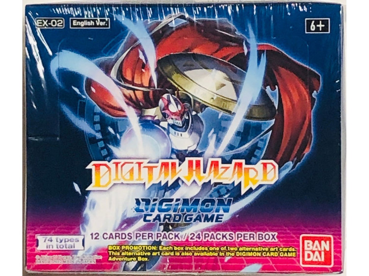 Bandai - Digimon - Digital Hazard - Booster Box — Cardboard Memories Inc.