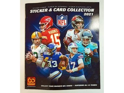 2021 - Football - NFL Sticker - Sticker Box | Cardboard Memories Inc.
