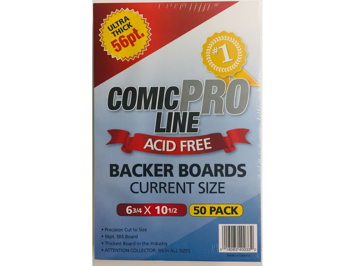 Comic Book Pro Line | Comic Boards Current | Cardboard Memories Inc.