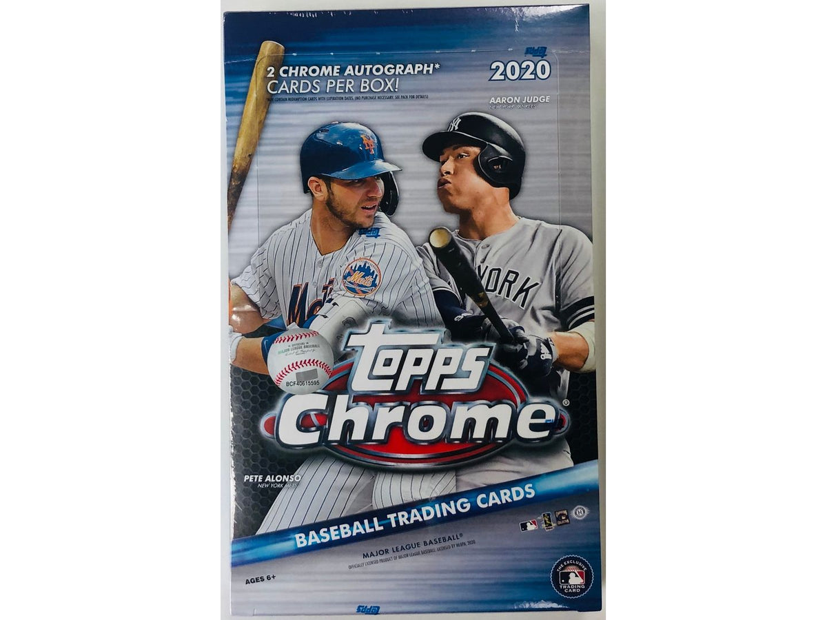 Topps - 2020 - Baseball - Chrome - Hobby Box | Cardboard Memories Inc.