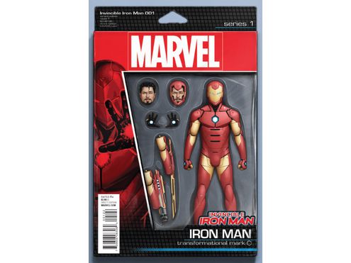 Marvel Comics - Invincible Iron Man - 001 - 7719 — Cardboard Memories Inc.