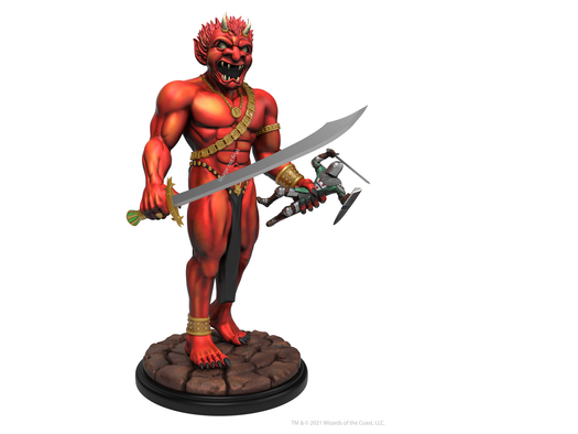 Wizkids - Dungeons and Dragons - Efreeti - Premium Statue — Cardboard ...