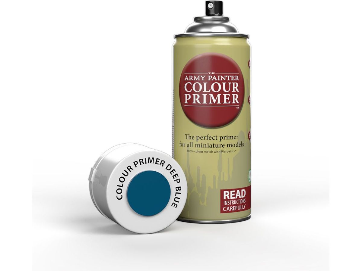 Army Painter - Colour Primer - Deep Blue - Paint Spray — Cardboard ...