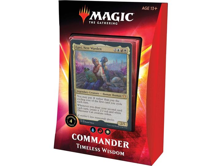 Magic The Gathering - 2020 - Commander Deck - Timeless Wisdom ...