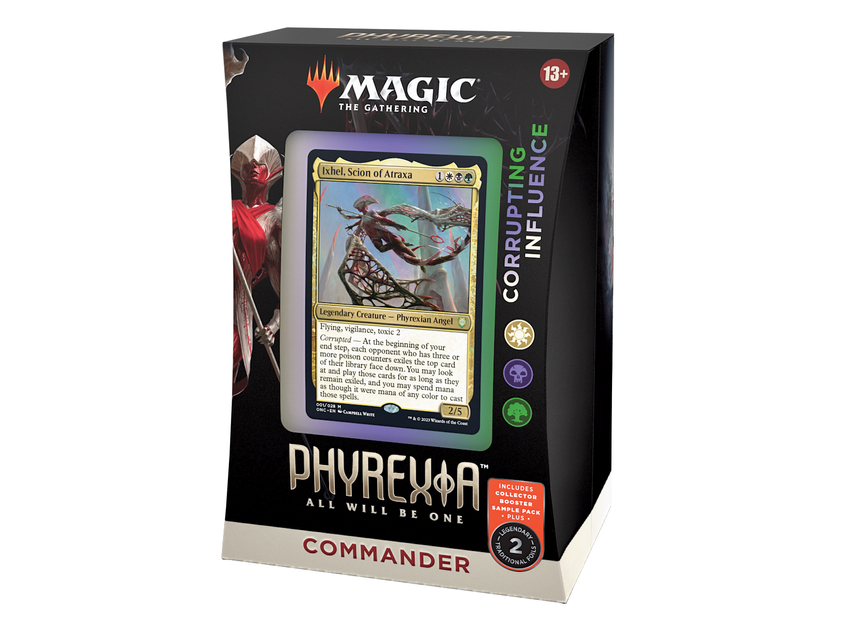 Phyrexia All Will Be One Commander Deck Corrupting Influence ...