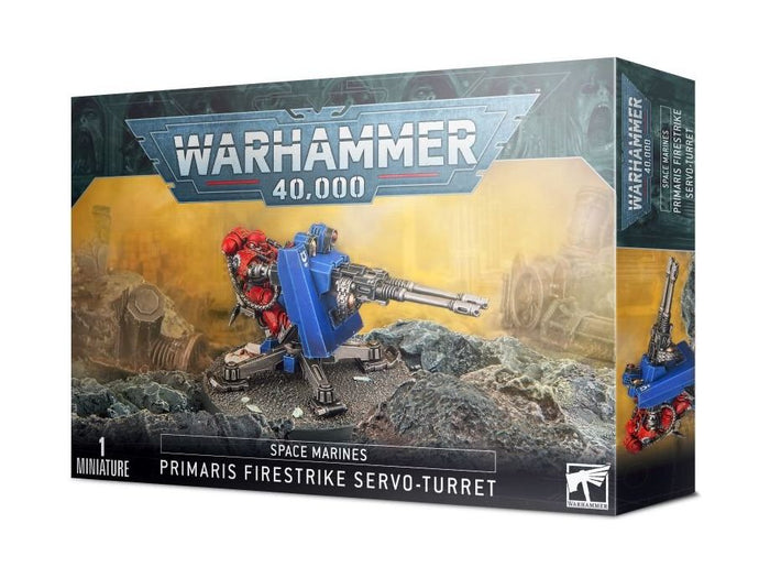 Warhammer 40K Space Marine Primaris Firestrike Servo-Turret — Cardboard ...
