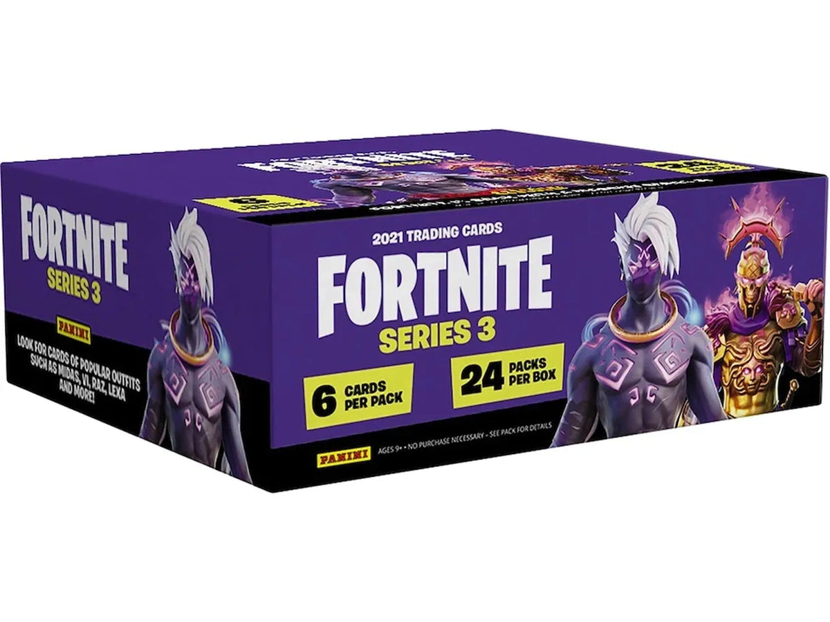 Panini - 2021 - Fortnite - Series 3 - Hobby Box — Cardboard Memories Inc.