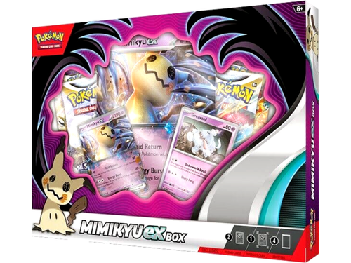 Pokemon - Mimikyu - EX - Trading Card Collection Box — Cardboard ...