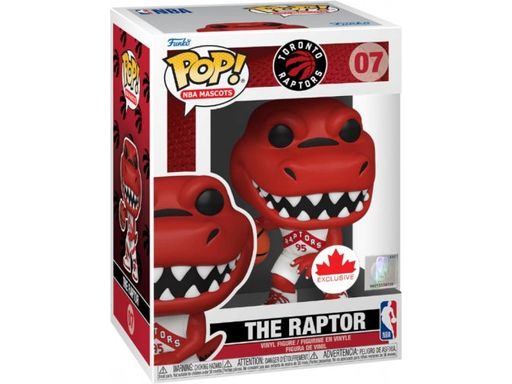POP! NBA Mascots Toronto Raptors Raptor Canadian Exclusive — Cardboard ...