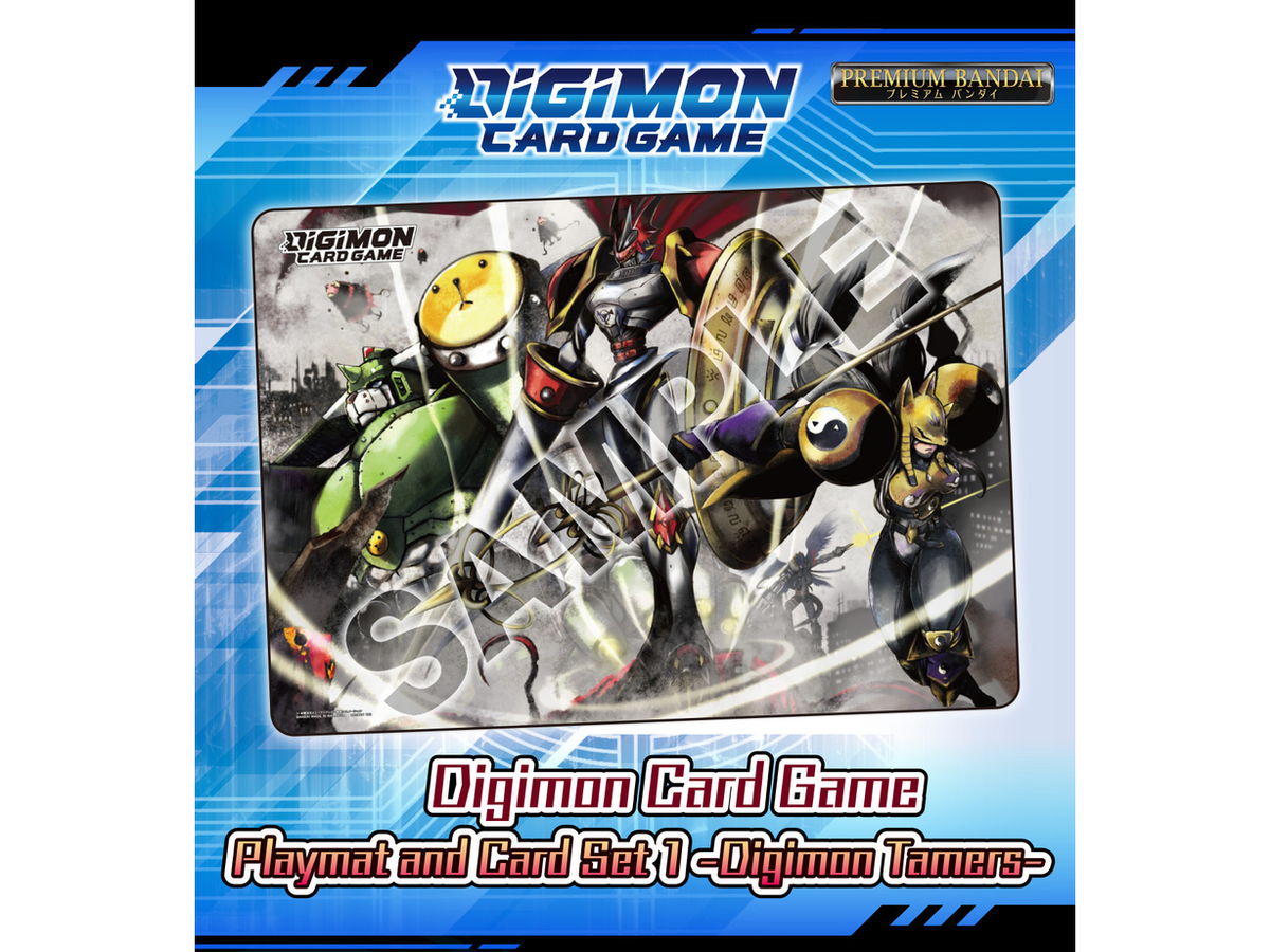 Bandai - Digimon - Playmat and Card Set 1 — Cardboard Memories Inc.