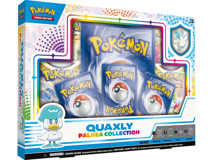 Pokemon - Paldea Collection - Quaxly — Cardboard Memories Inc.