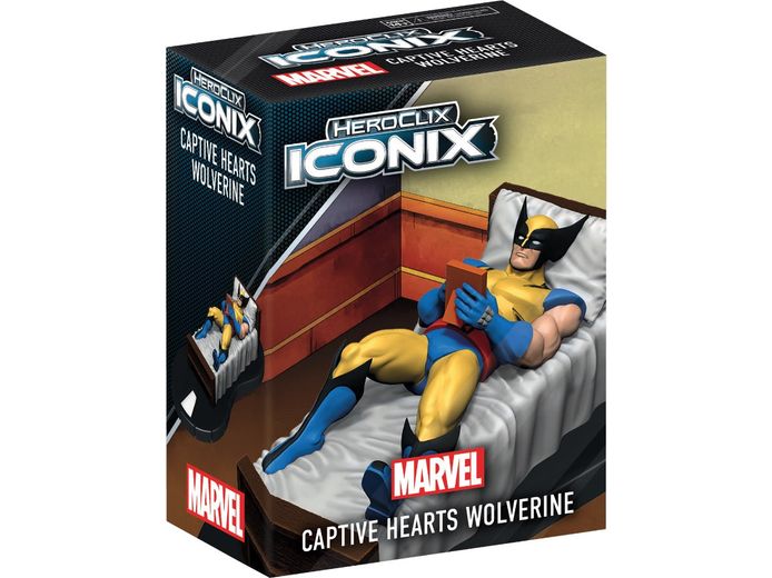 Wizkids - Marvel HeroClix - Iconix Captive Hearts Wolverine — Cardboard ...