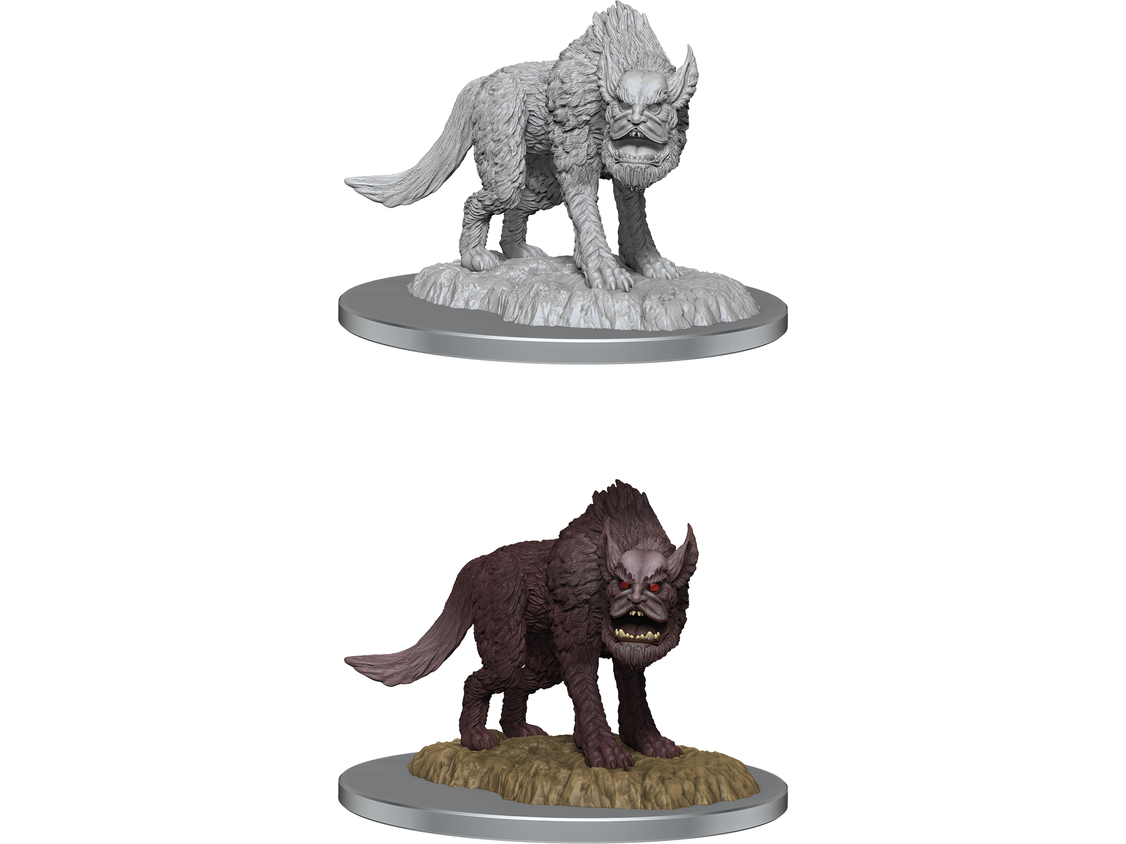 Wizkids Dungeons and Dragons Unpainted Miniature Yeth Hounds ...