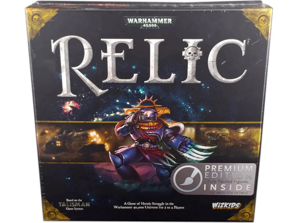 Warhammer 40K - Relic - Premium Edition - Damaged Box — Cardboard ...