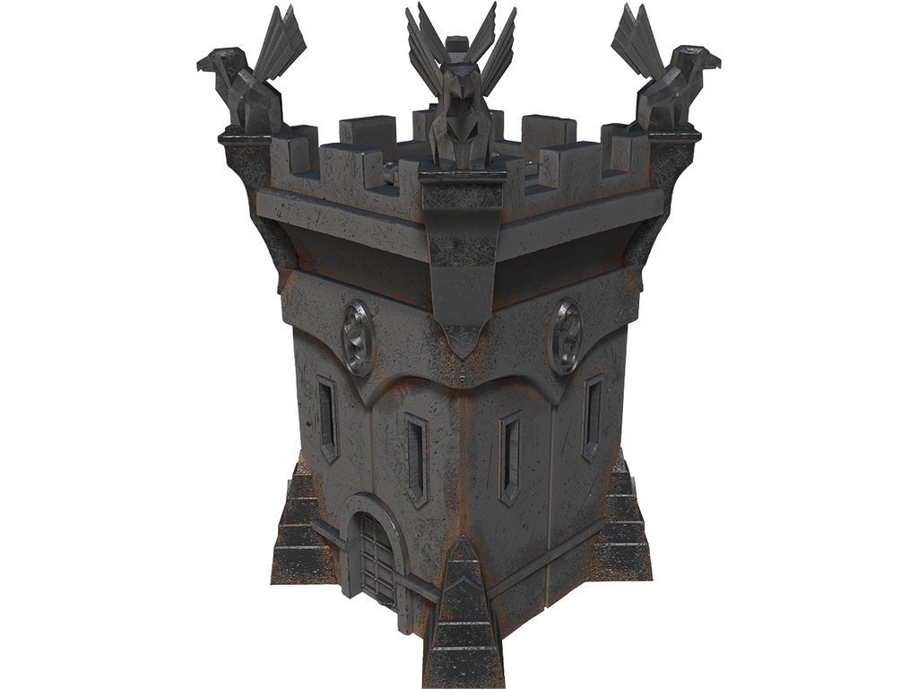 Dungeons and Dragons Daern's Instant Fortress Replica — Cardboard ...
